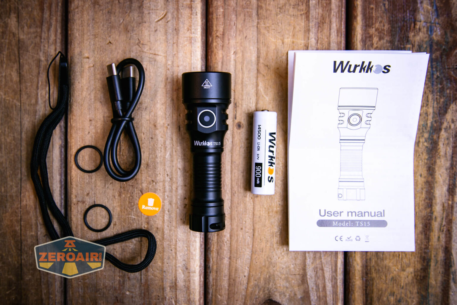 Wurkkos TS15 Mini Thrower Flashlight Review - ZeroAir Reviews