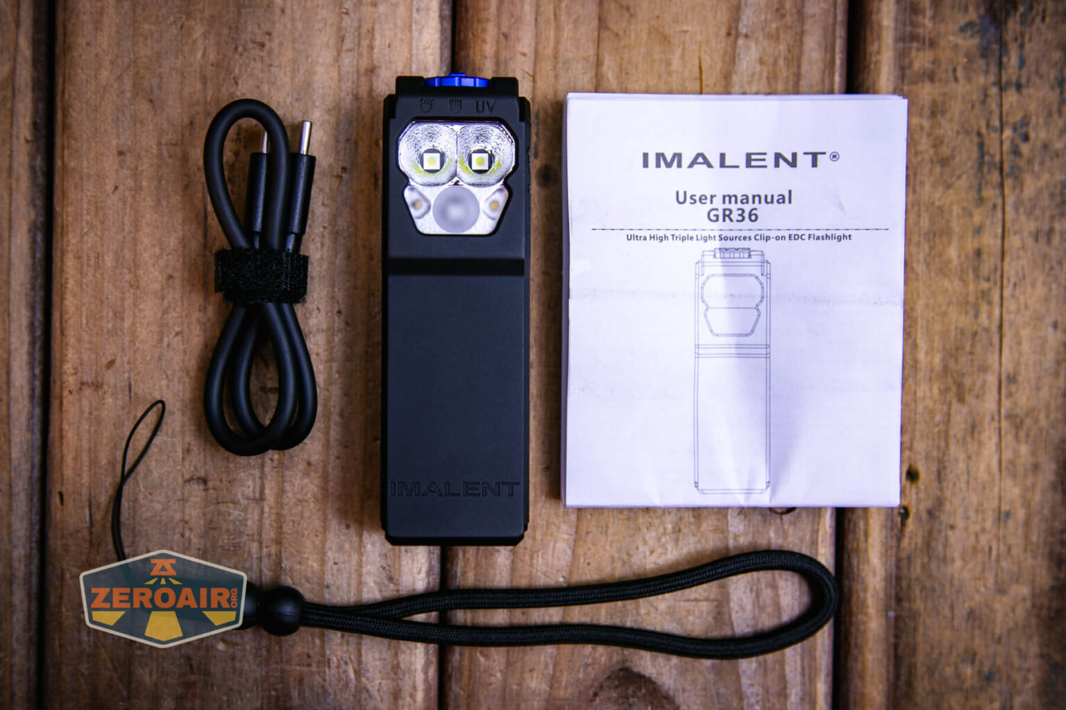 Imalent GR36 Flashlight Review - ZeroAir Reviews