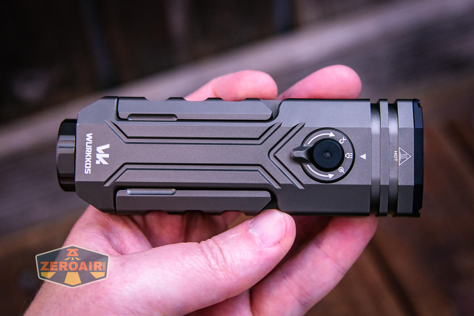 Wurkkos HD02 Four Beams Flashlight Review - ZeroAir Reviews