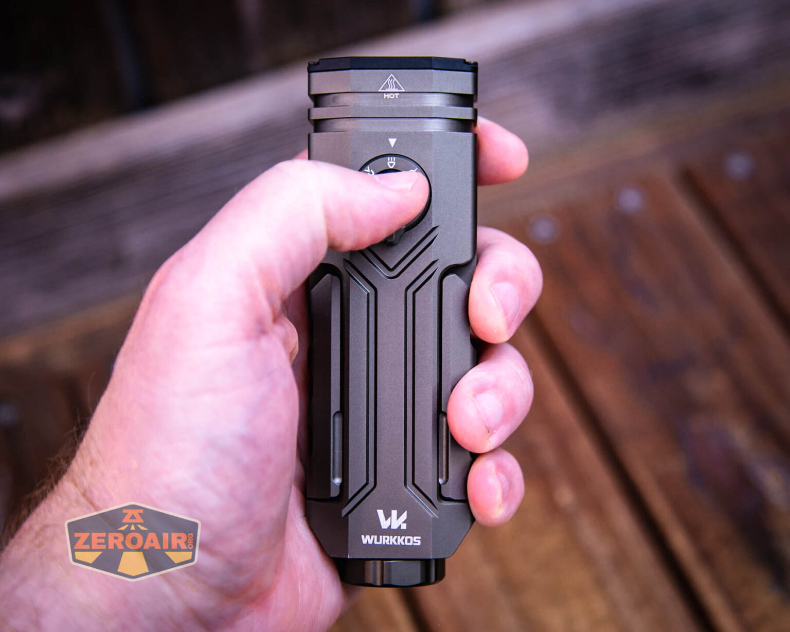 Wurkkos HD02 Four Beams Flashlight Review - ZeroAir Reviews