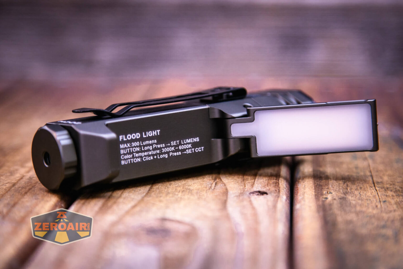 Wurkkos HD02 Four Beams Flashlight Review - ZeroAir Reviews