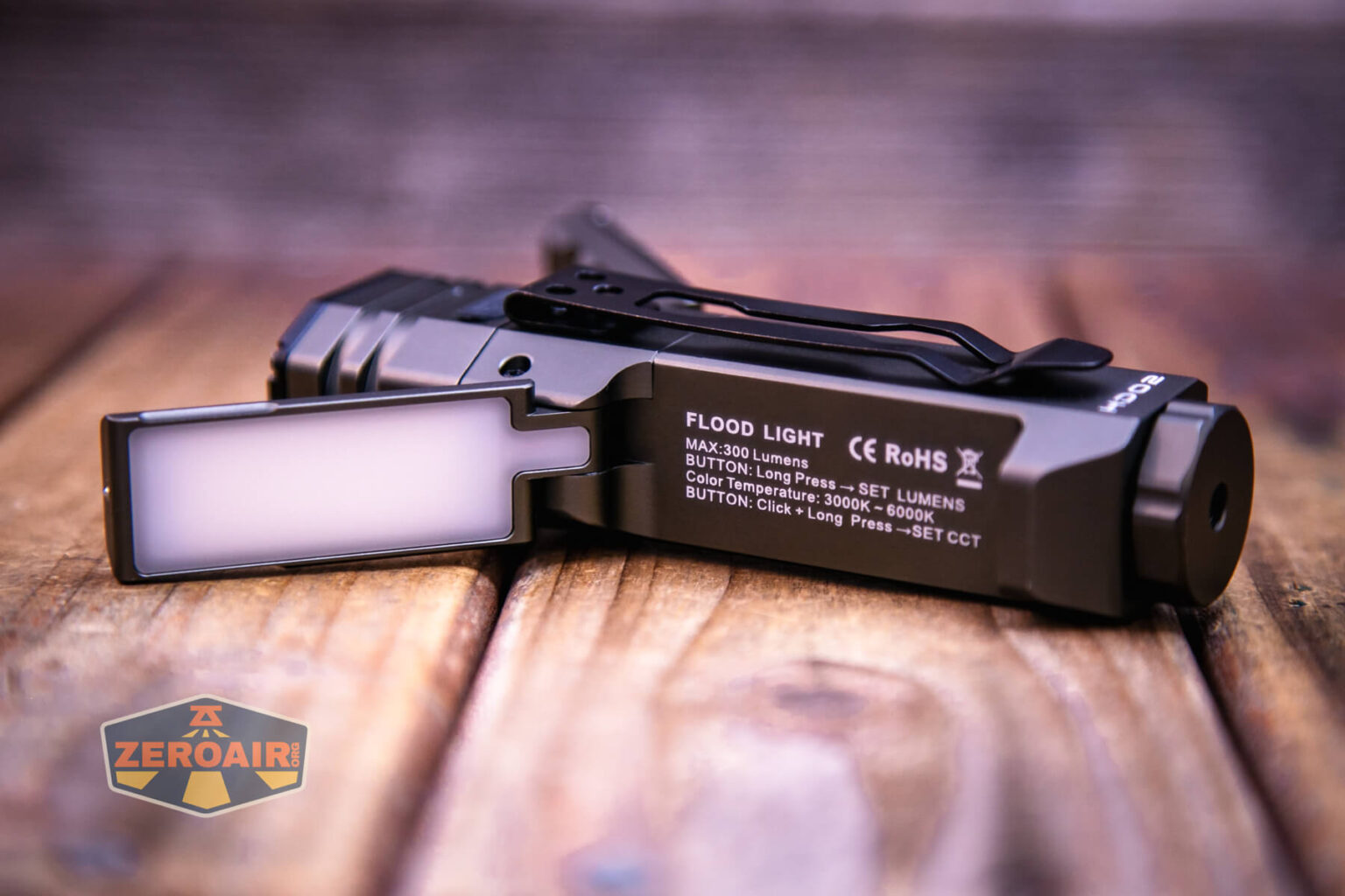 Wurkkos HD02 Four Beams Flashlight Review - ZeroAir Reviews