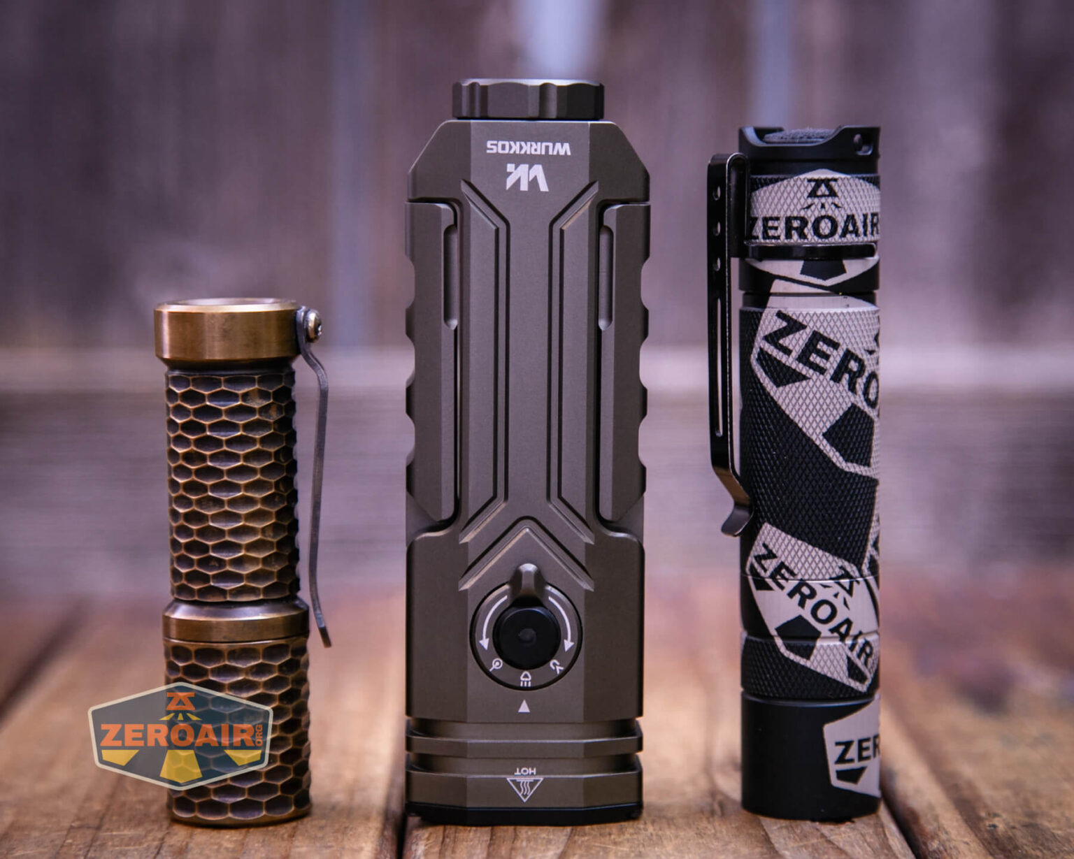 Wurkkos HD02 Four Beams Flashlight Review - ZeroAir Reviews